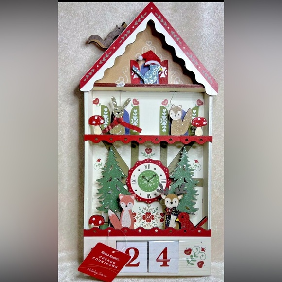 Cost Plus World Market | Holiday | World Market Laser Cut Wood Cuckoo ...